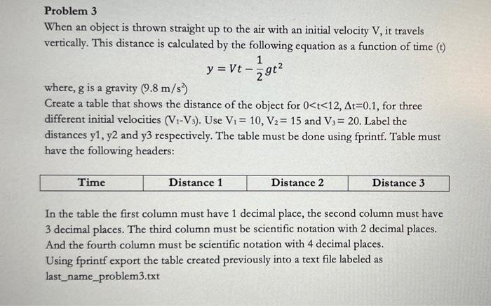 Solved Write an user defined function that determines the | Chegg.com