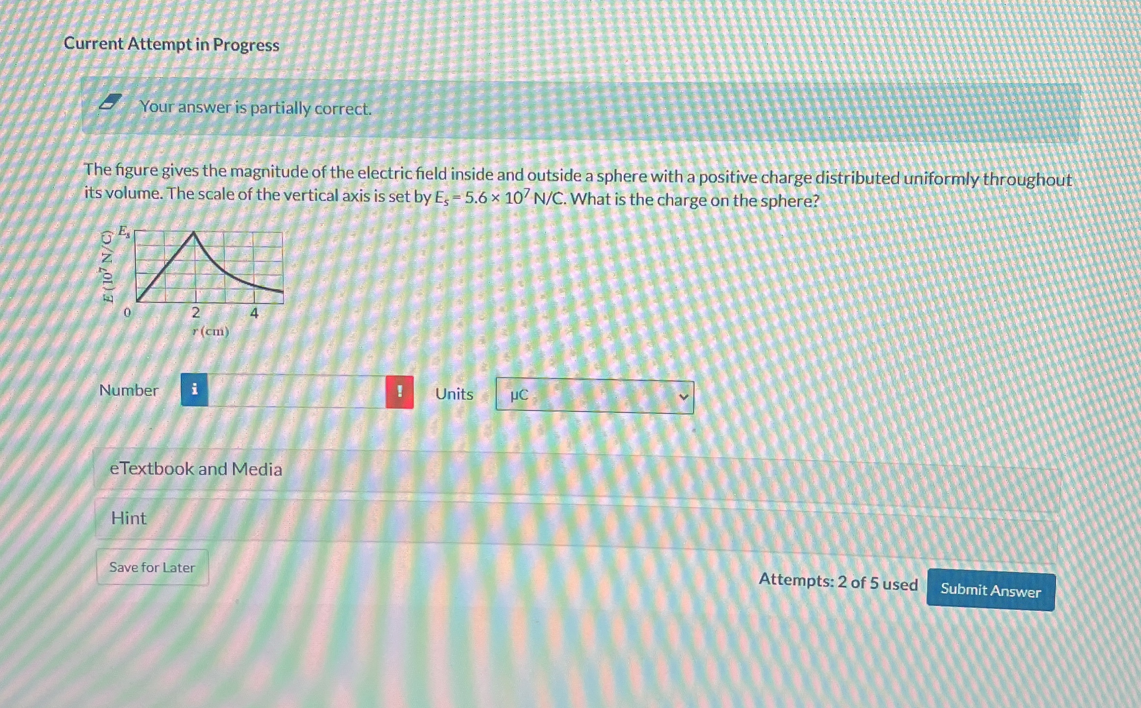 Solved Current Attempt in ProgressYour answer is partially | Chegg.com