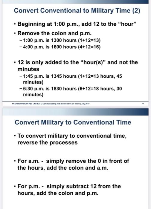 Solved Communication with the Health Care Team • The | Chegg.com