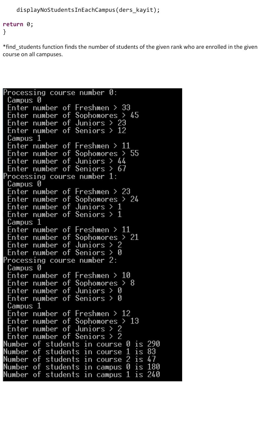 Solved CENG2001 - C Programming Homework # 3 Assume that you | Chegg.com