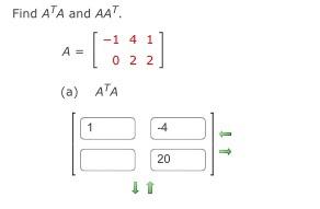 Solved Verify that (AB)T=BTAT. A=⎣⎡0111−22⎦⎤ and B=[24013−1] | Chegg.com