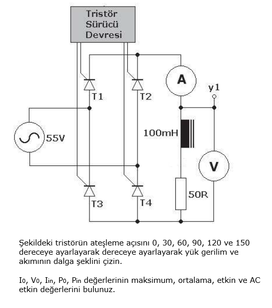 Solved Draw the waveform of the load voltage and current by | Chegg.com