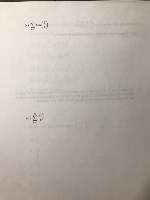 Solved 3. (5 points each) Determine whether the following | Chegg.com