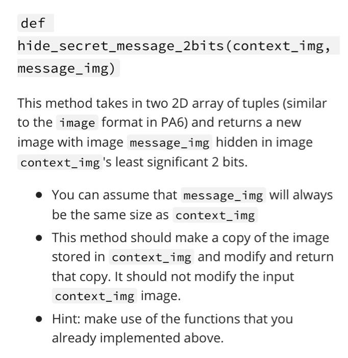 Solved Part 1: Implementation In this PA, we will try to | Chegg.com Solved Part 1: Implementation In this PA, we will try to | Chegg.com