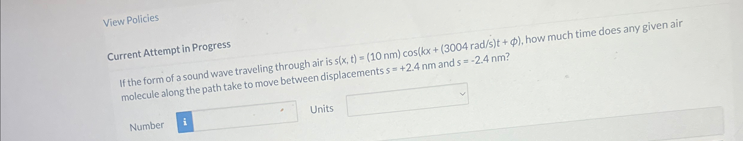 Solved View PoliciesCurrent Attempt in ProgressIf the form | Chegg.com
