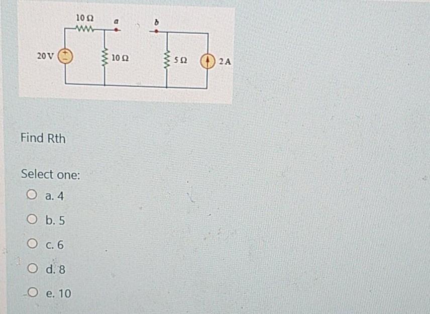 Solved 5 A 2 Ω % 8 Ω 1Ω 4 Ω +) 20 V 40 V ΕΙ Find vo. . | Chegg.com