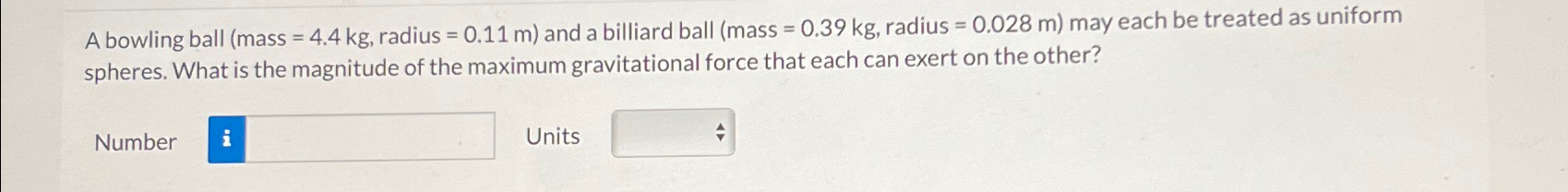Solved A bowling ball (mass =4.4kg, ﻿radius =0.11m ) ﻿and a | Chegg.com