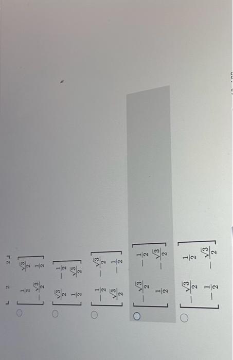 Solved Let T:R2→R2 be the linear transformation that rotates | Chegg.com