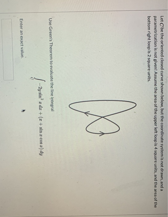 Solved Let C be the oriented closed curve shown below, but | Chegg.com
