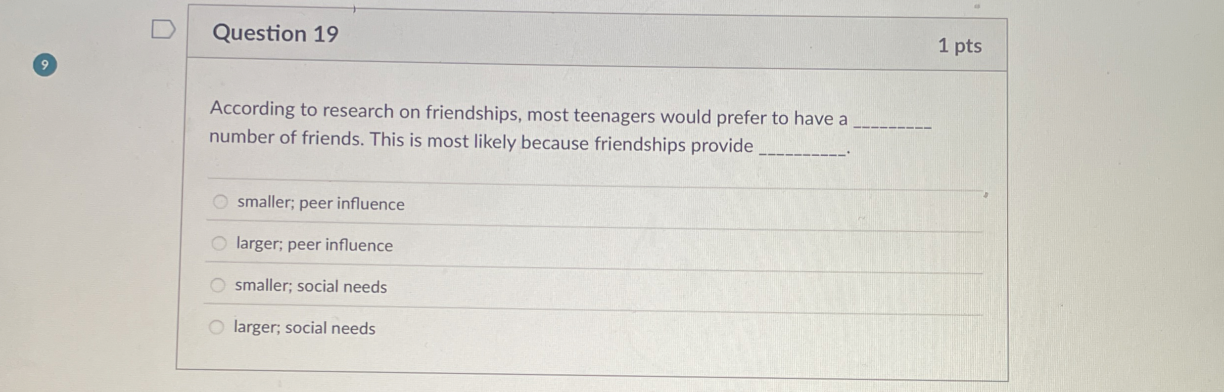 Solved Question 191 ﻿ptsAccording to research on | Chegg.com