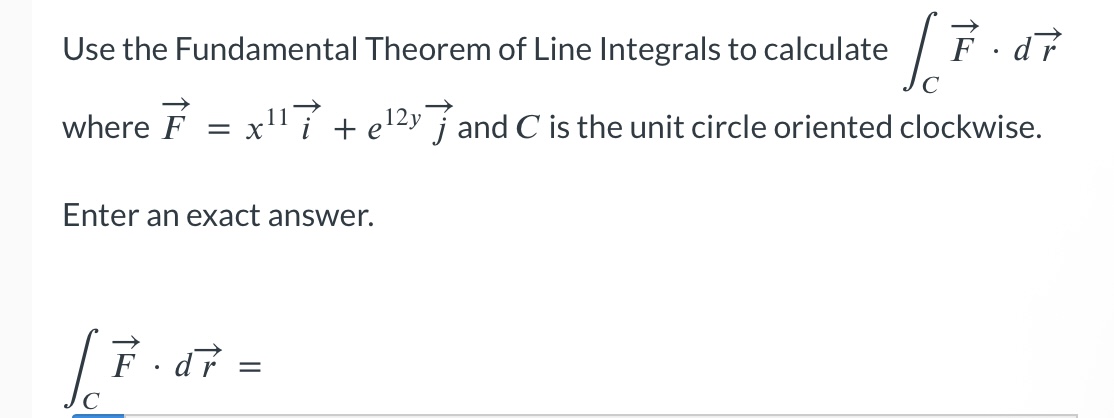 Solved Use the Fundamental Theorem of ﻿Line Integrals to | Chegg.com