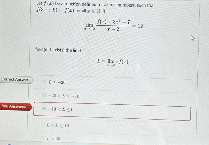 Solved Let f(x) be a function defined for all real numbers, | Chegg.com