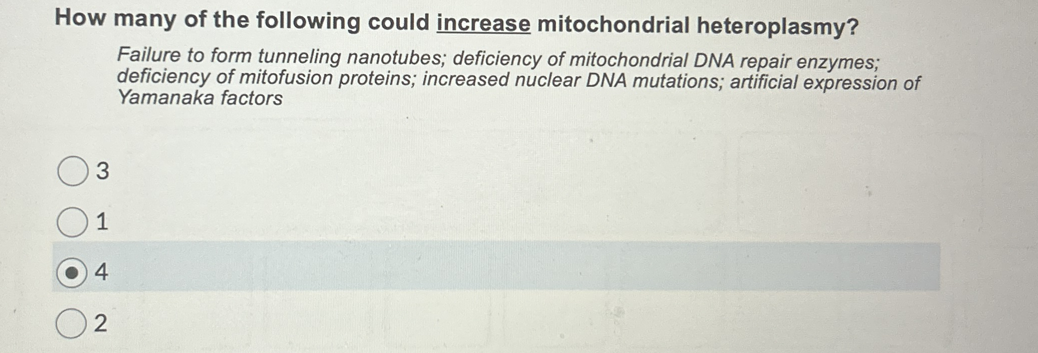How many of the following could increase | Chegg.com