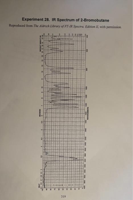 Solved If you recorded the IR spectrum of your 2-bromobutane | Chegg.com