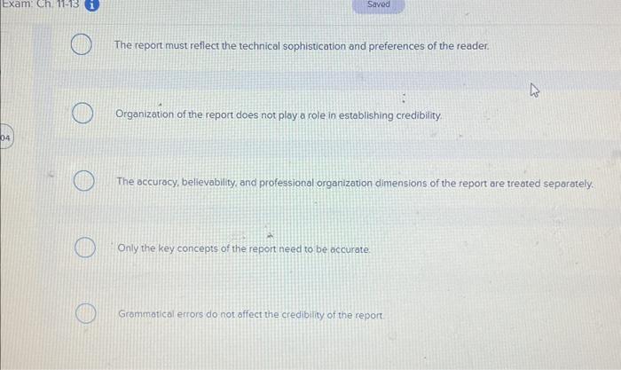 Solved Which of the following is true about establishing | Chegg.com