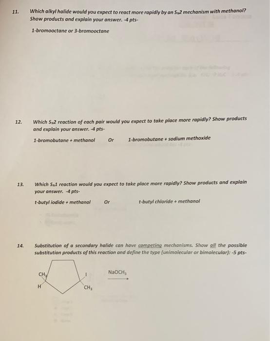Solved The reaction of methyl chloride (chloromethane) with | Chegg.com