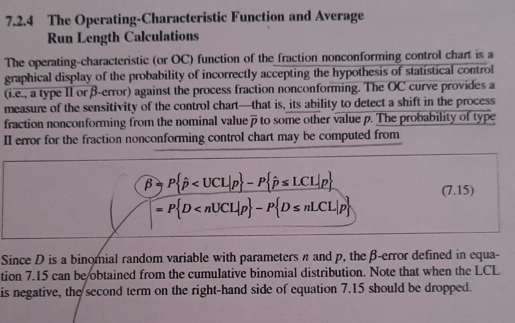 Solved 7.2.4 The Operating-Characteristic Function and | Chegg.com