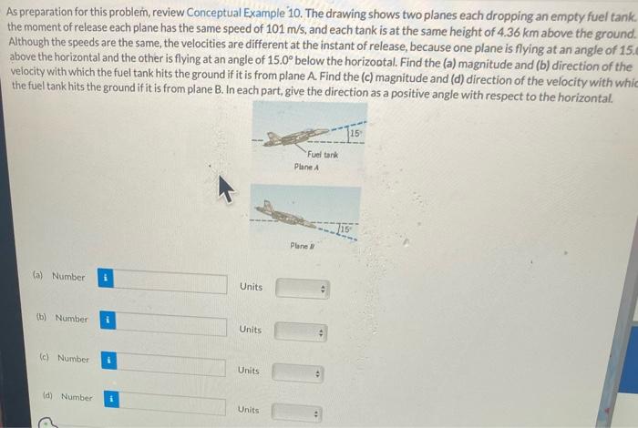 Solved As preparation for this problem, review Conceptual | Chegg.com