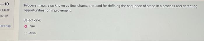 Solved True or false? Single Loop Learning is more direct, | Chegg.com