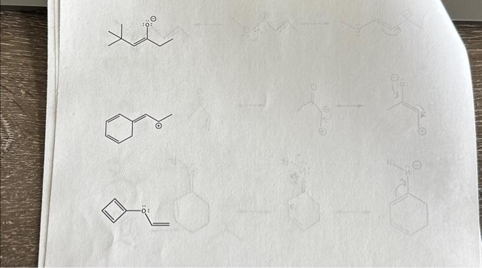 Solved Q3) Draw all the resonance forms for the following | Chegg.com