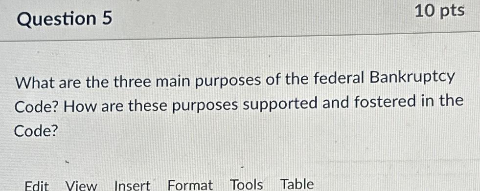 Solved Question 510 ptsWhat are the three main purposes of | Chegg.com Solved Question 510 ptsWhat are the three main purposes of | Chegg.com