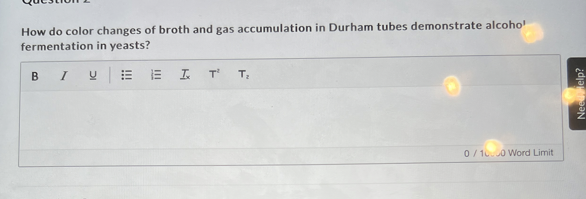 Solved How do color changes of broth and gas accumulation in | Chegg.com