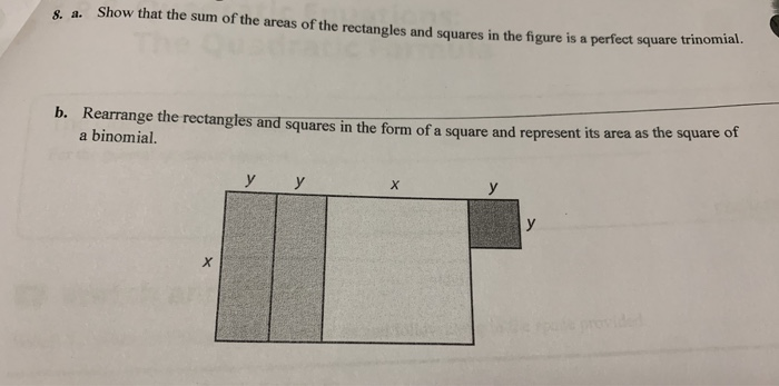 Solved Show that the sum of the areas of the rectangles and | Chegg.com