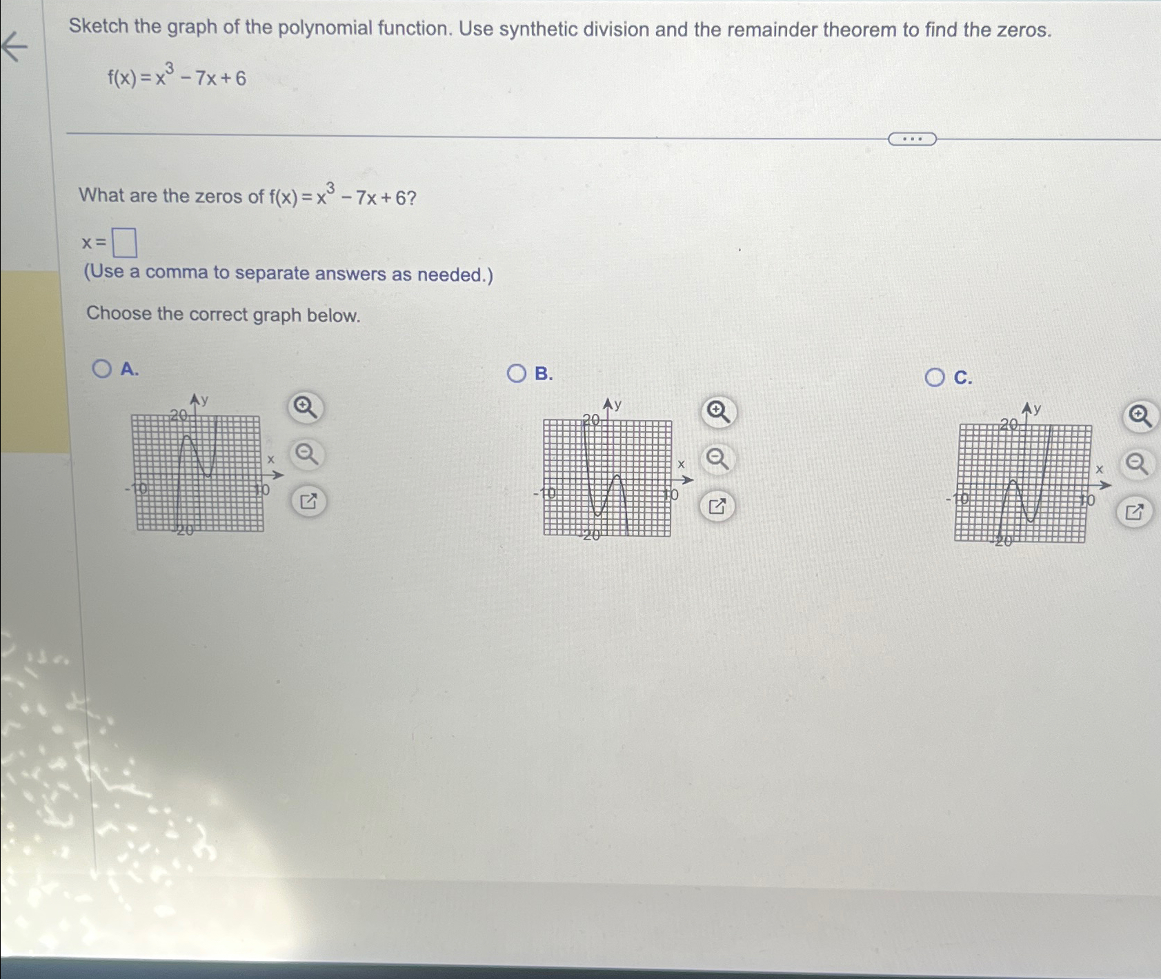 Solved Sketch the graph of the polynomial function. Use | Chegg.com