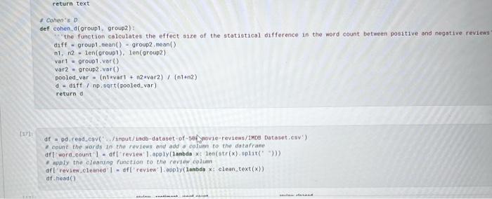 Solved Using Sklearn1. Remove 5 stop words from the dataset | Chegg.com