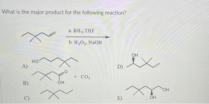 Solved Draw the product(s) of for the following reaction. | Chegg.com