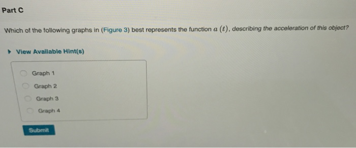 Solved Learning Goal: To understand how to graph position, | Chegg.com