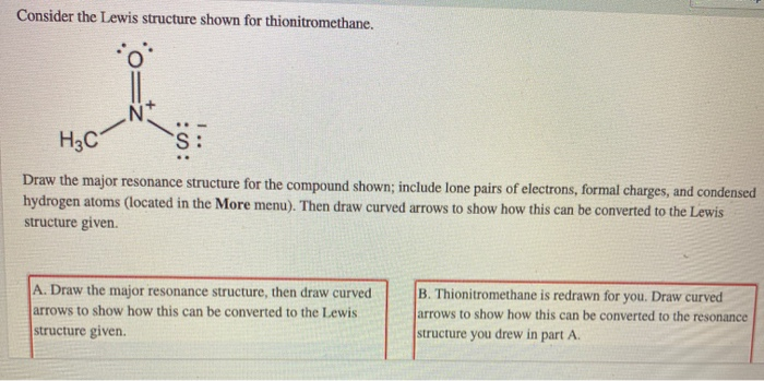 Consider the Lewis structure shown for | Chegg.com