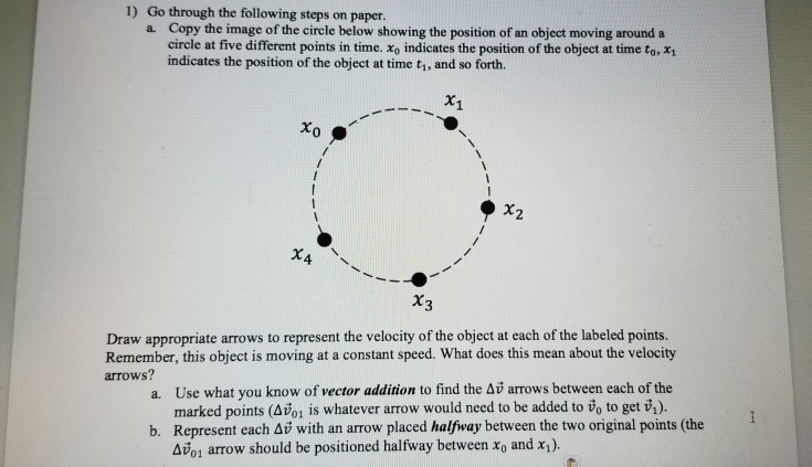 Solved 1) Go through the following steps on paper. a. Copy | Chegg.com