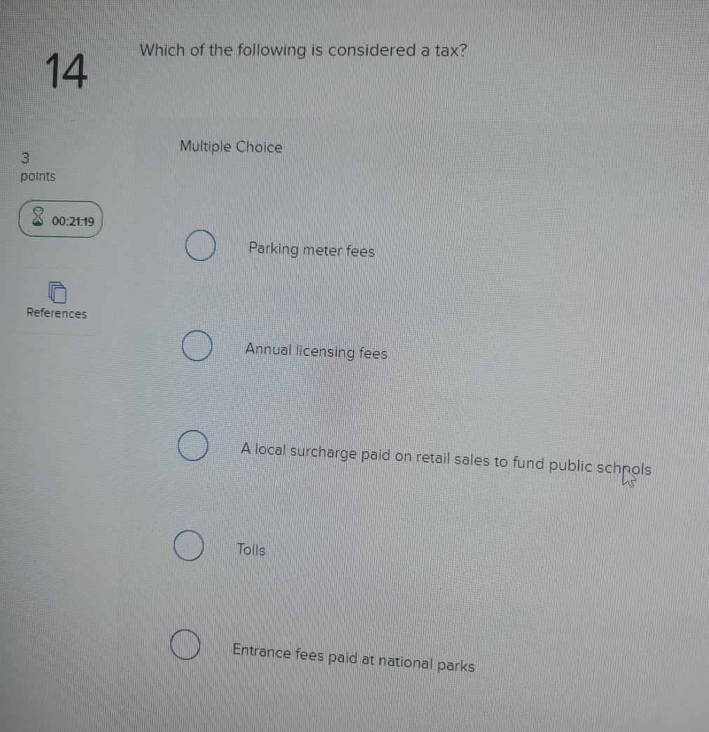 Solved 14Which of the following is considered a | Chegg.com