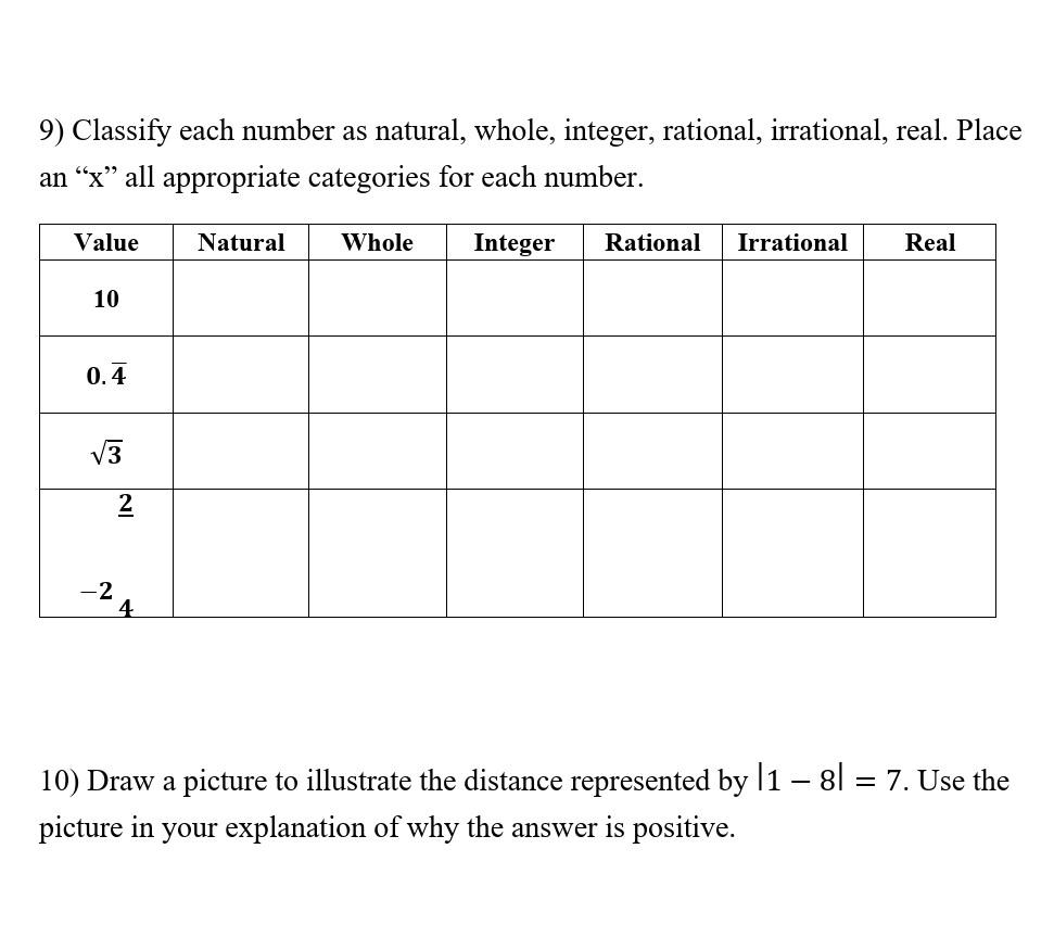 Solved 7) Illustrate each of the following calculations | Chegg.com