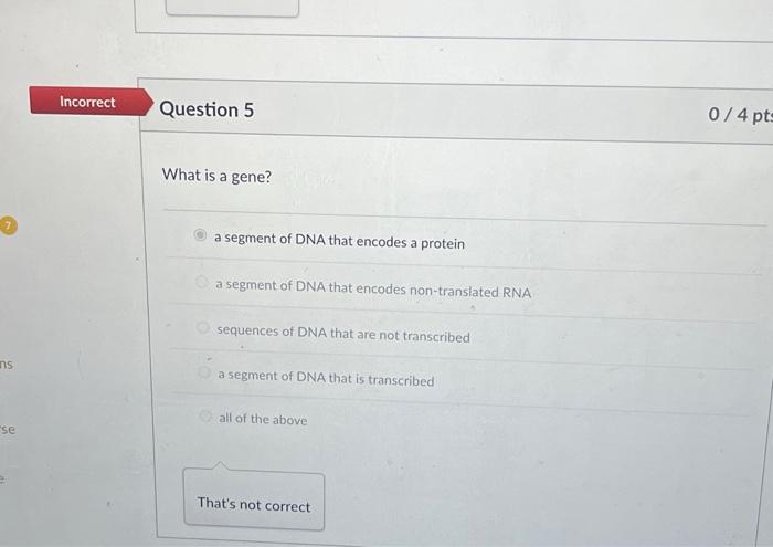 Solved What is a gene? a segment of DNA that encodes a | Chegg.com Solved What is a gene? a segment of DNA that encodes a | Chegg.com