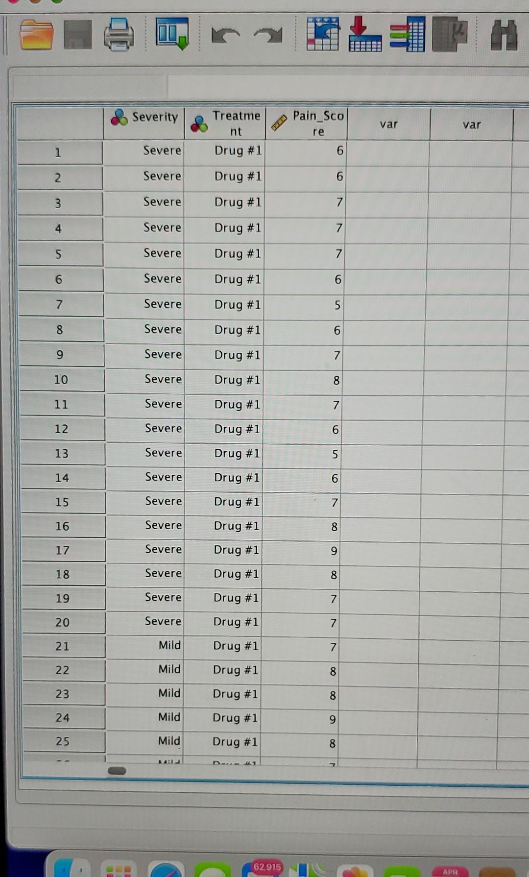 Solved Q Name Width Decimals Label Role Values Missing | | Chegg.com