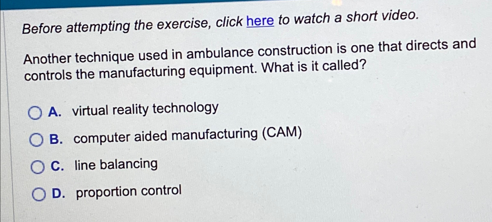 Solved Before attempting the exercise, click here to watch a | Chegg.com