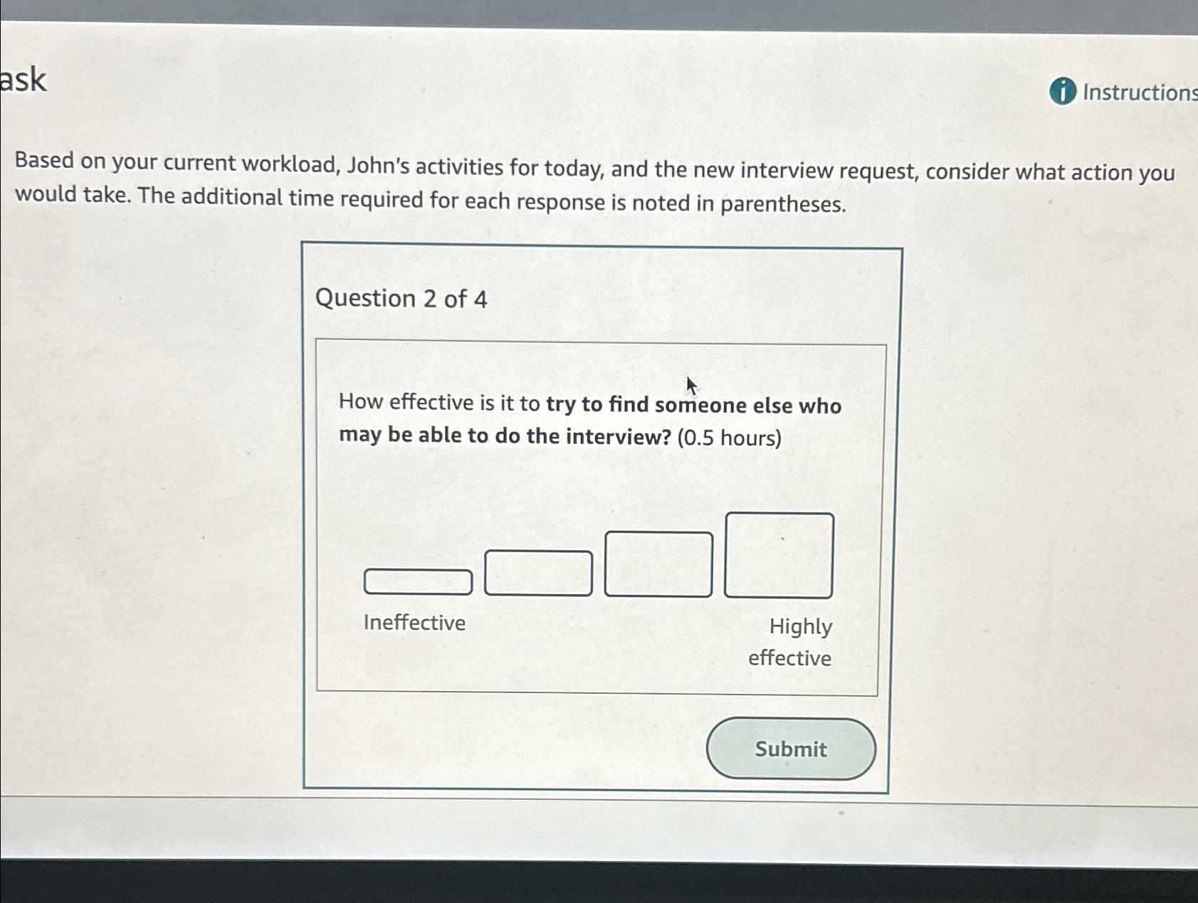 Solved ask(i) ﻿InstructionsBased on your current workload, | Chegg.com