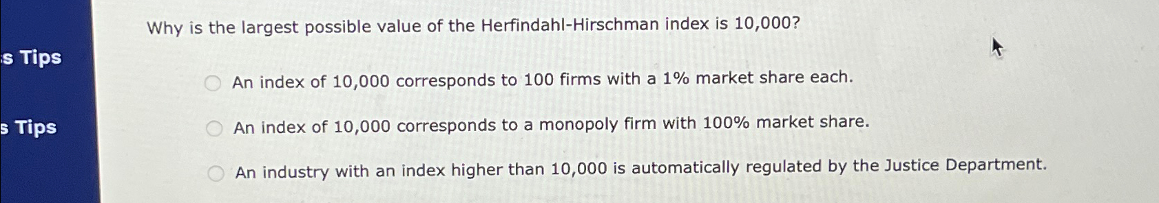 Solved Why is the largest possible value of the | Chegg.com
