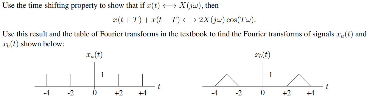 Solved Use the time-shifting property to show that if | Chegg.com