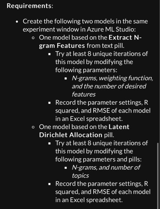 Solved The purpose of this assignment is to predict the star | Chegg.com