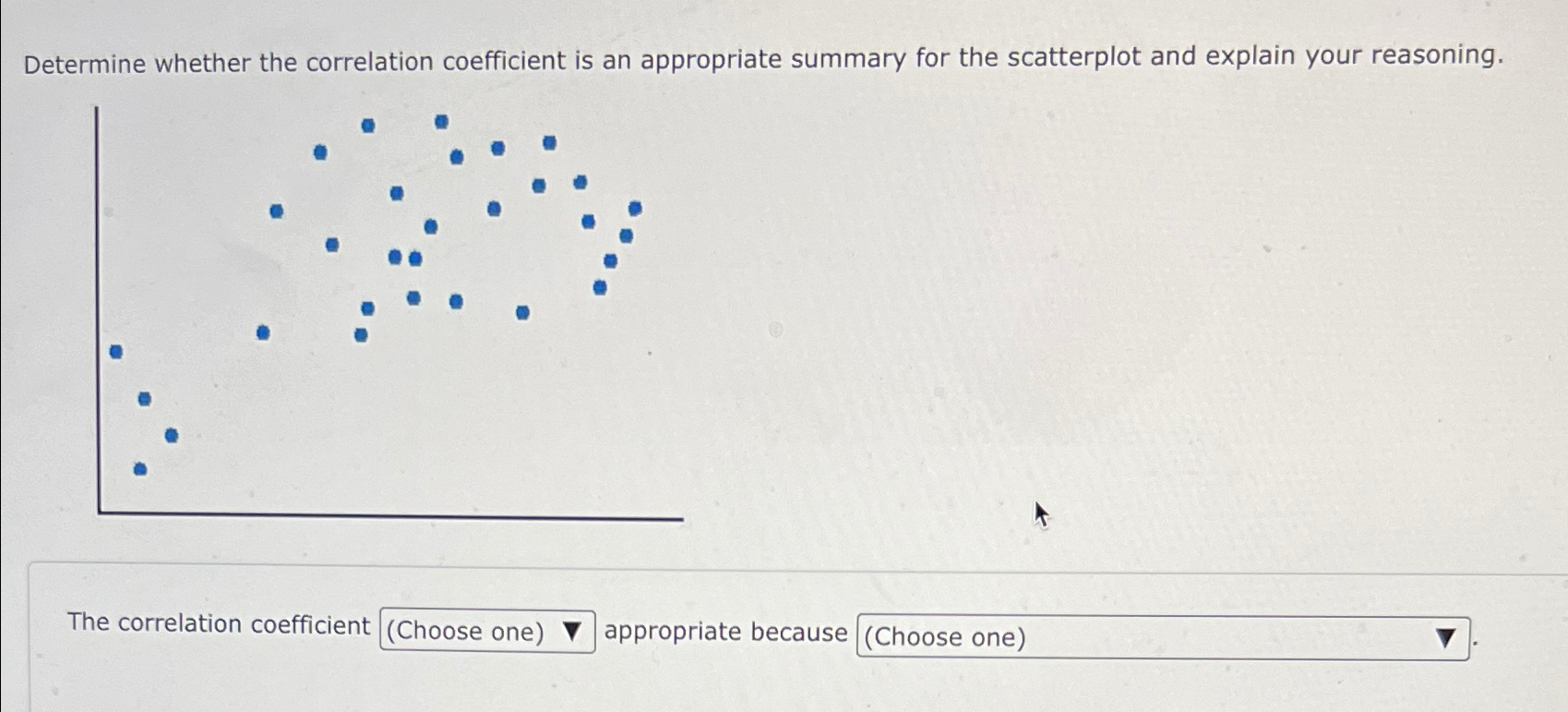 Determine Whether The Correlation Coefficient Is An