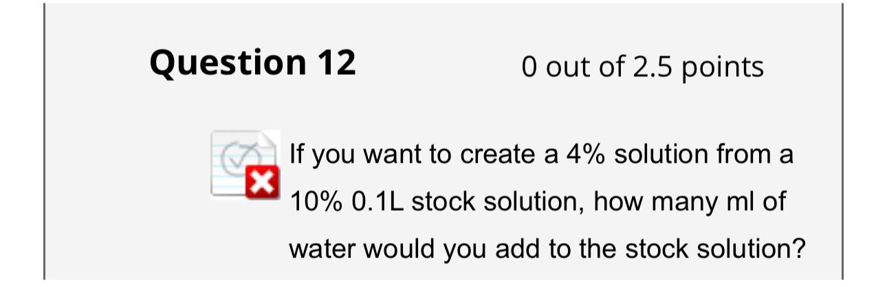 Solved Question 120 out of 2.5 pointsIf you want to create | Chegg.com Solved Question 120 out of 2.5 pointsIf you want to create | Chegg.com