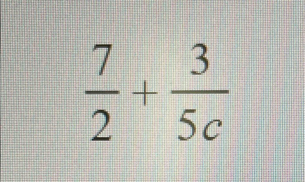 Solved 72+35c | Chegg.com