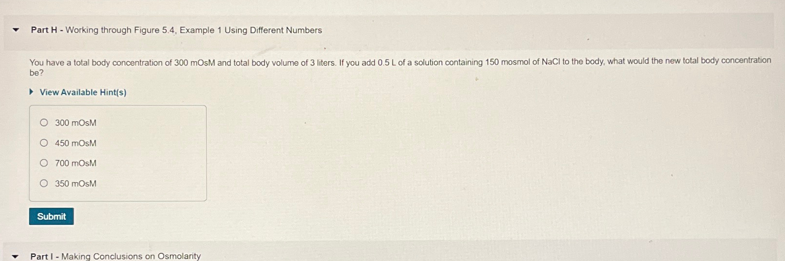 Solved Part H - ﻿Working through Figure 5.4, ﻿Example 1 | Chegg.com
