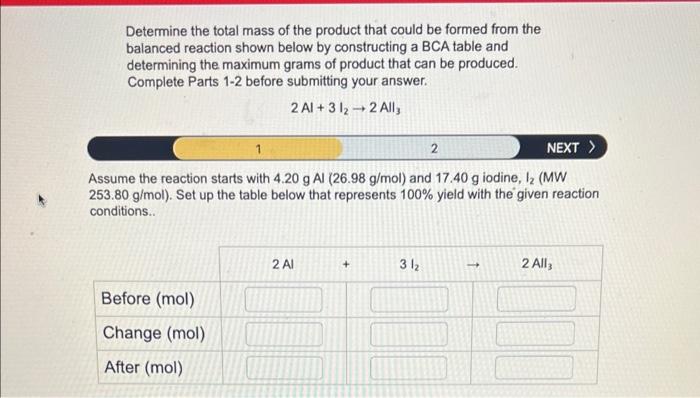 Solved In this reaction: Mg(s)+I2( s)→MgI2( s), if 10.0 g of | Chegg.com