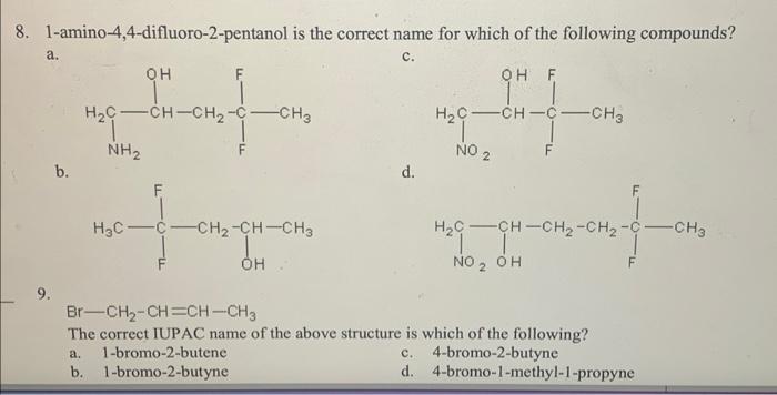 Solved 1. Why is 2-ethyl octane not an acceptable IUPAC name | Chegg.com