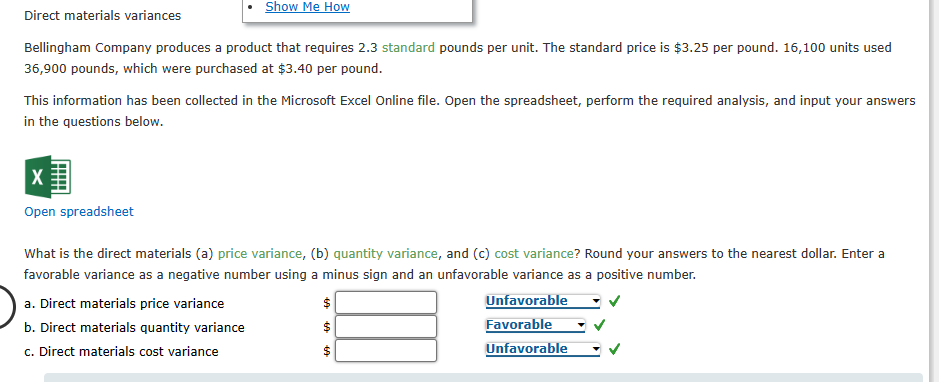 Solved Bellingham Company produces a product that requires | Chegg.com