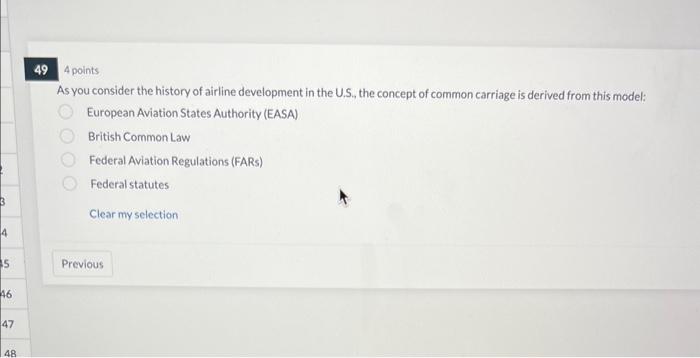 Solved 94 points As you consider the history of airline | Chegg.com